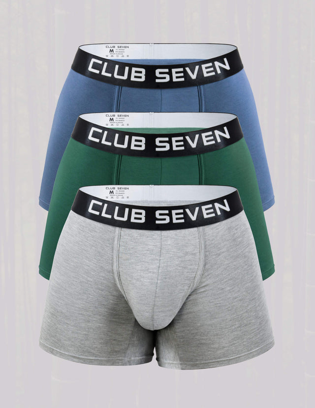 Men's Bamboo Bulge Boxers Bundle – Club Seven Menswear