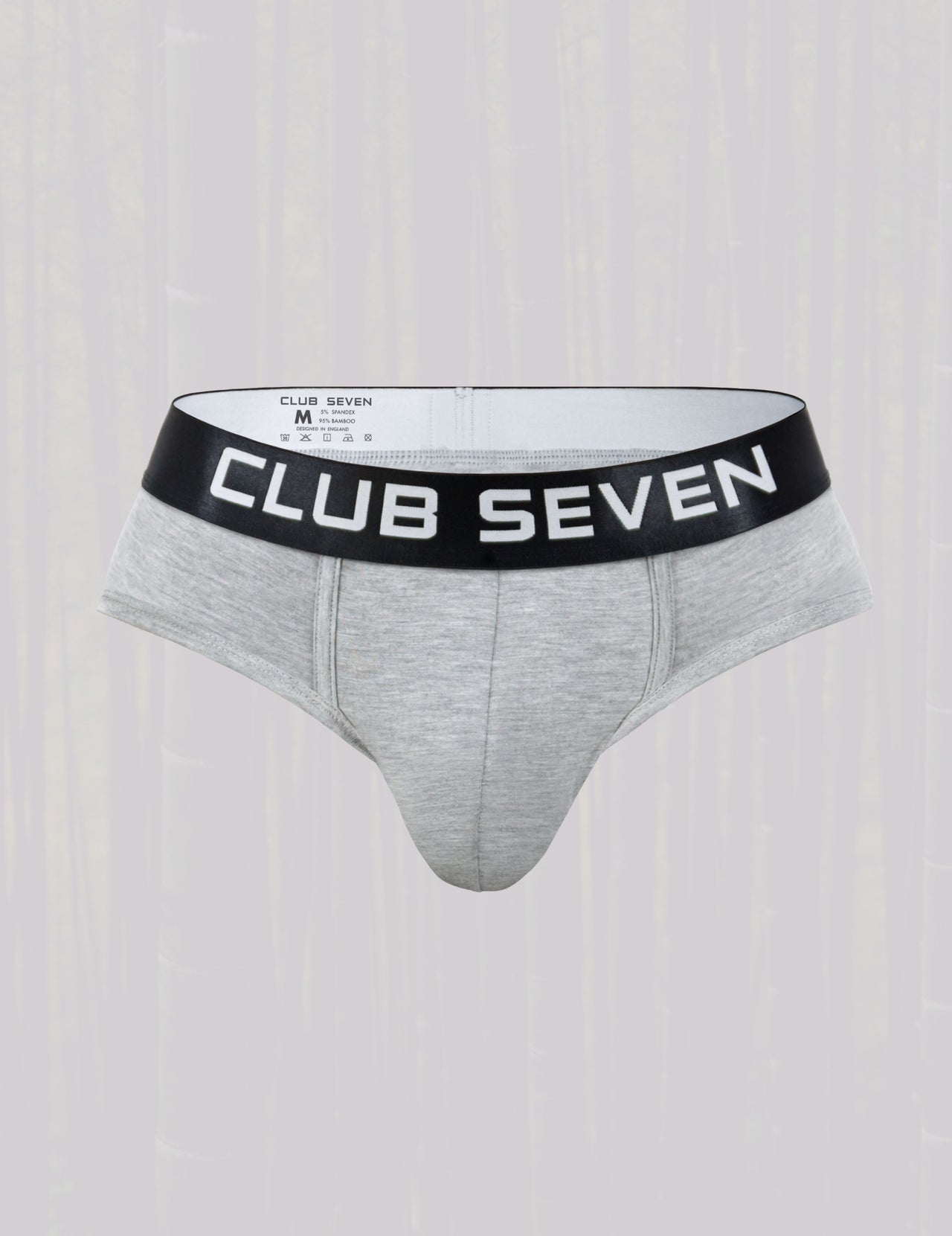Men's Bamboo Bulge Grey Briefs – Club Seven Menswear